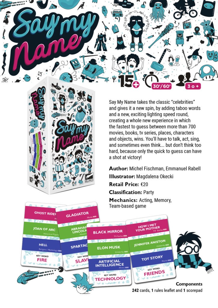 Say my Name – Buró Games