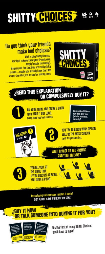 Shitty Choices – Buró Games